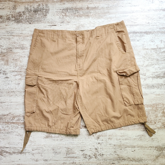 Beverly Hills Polo Club | Shorts | Mens Tan Cargo Shorts Size 48 | Poshmark